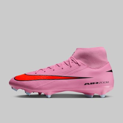 Taquetes Nike Mercurial Superfly 10 Academy FG Hombre Color Rosa/Rojo