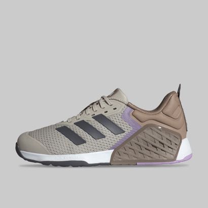 Tenis adidas Dropset 3 Mujer Color Beige/Cafe