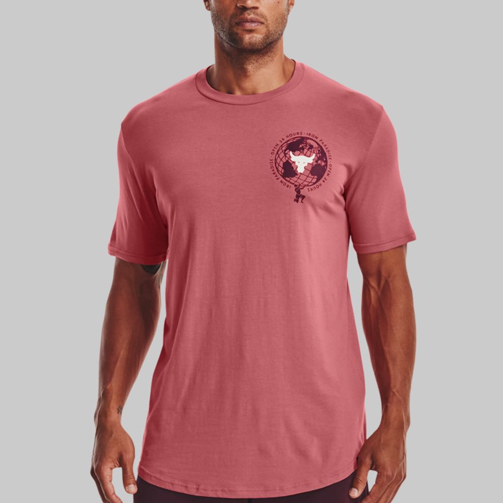Playera Under Armour Project Rock Open 24 Hours Hombre