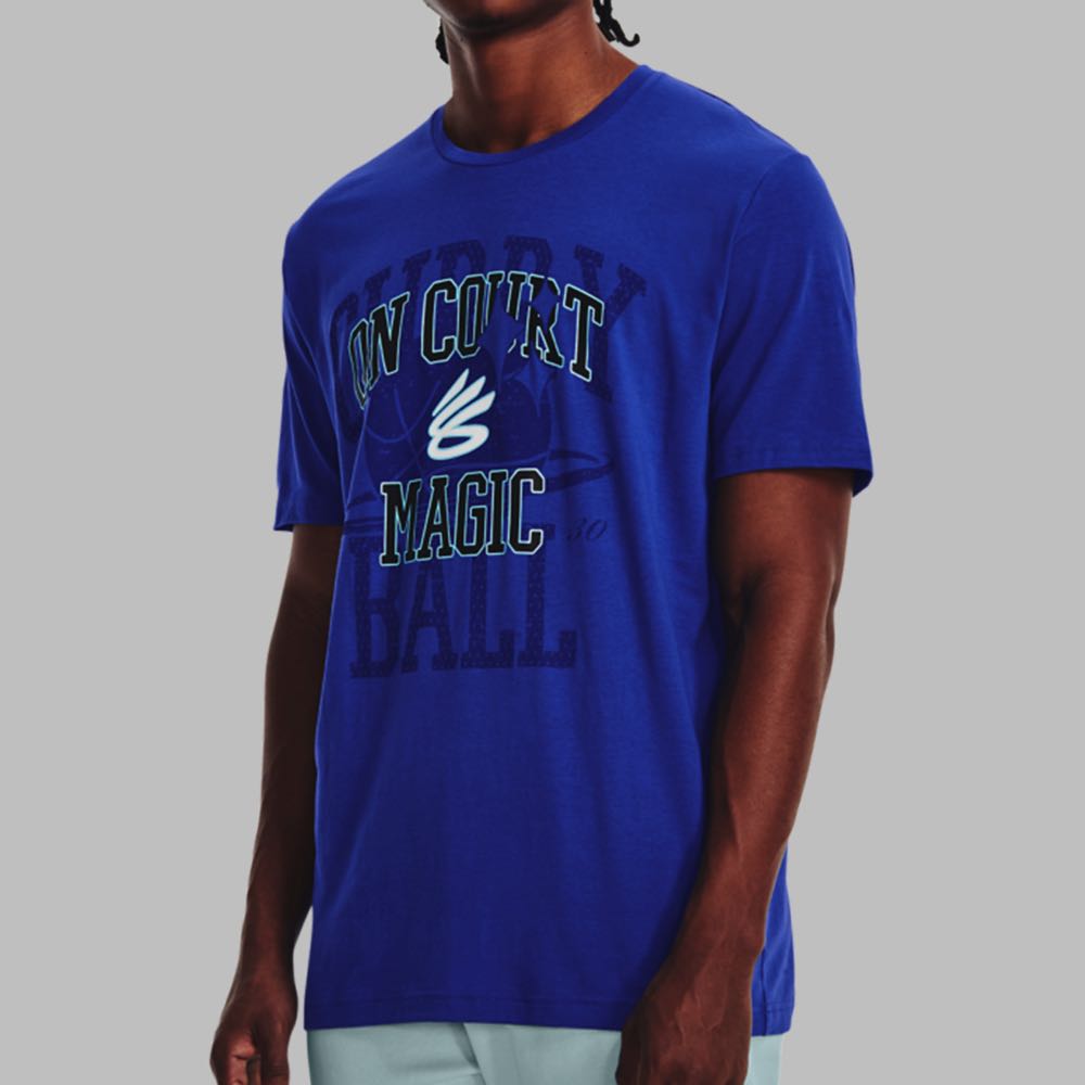 Playera Under Armour Curry On Court Magic Hombre