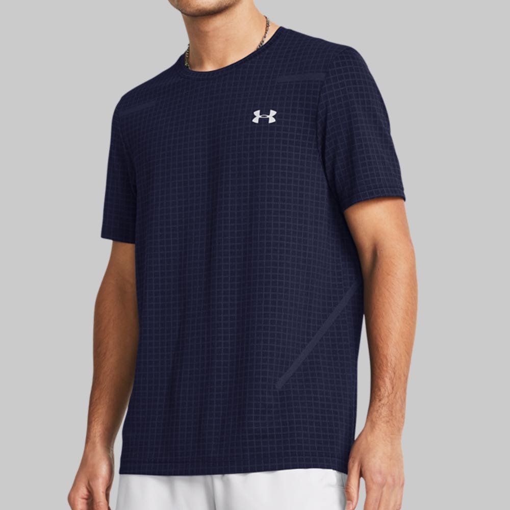 Playera Under Armour Seamless Grid Hombre